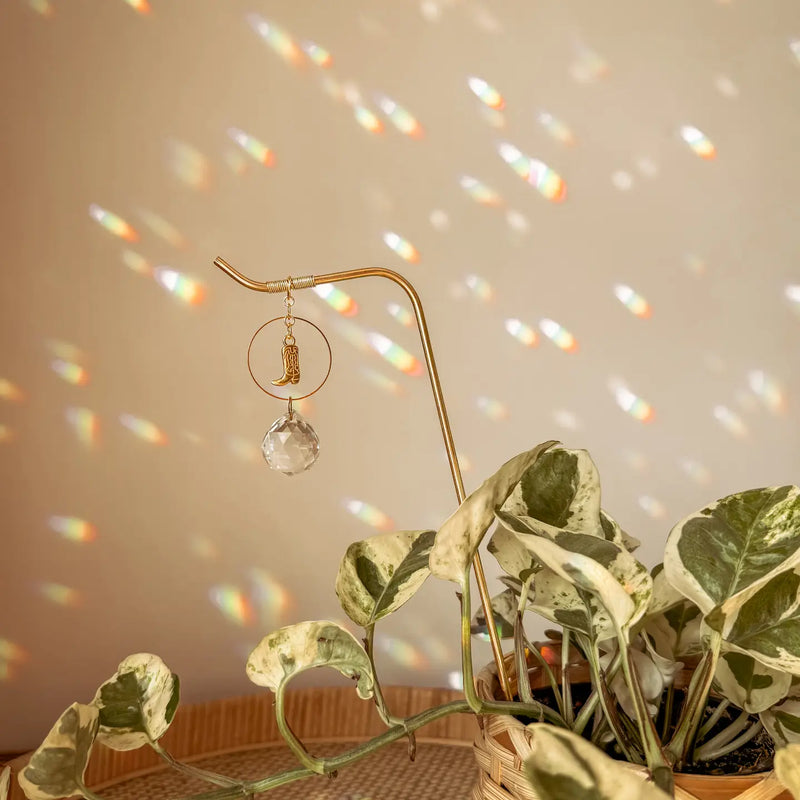 Plant Stake | Suncatcher + Cowboy Boot – The Terracotta Room